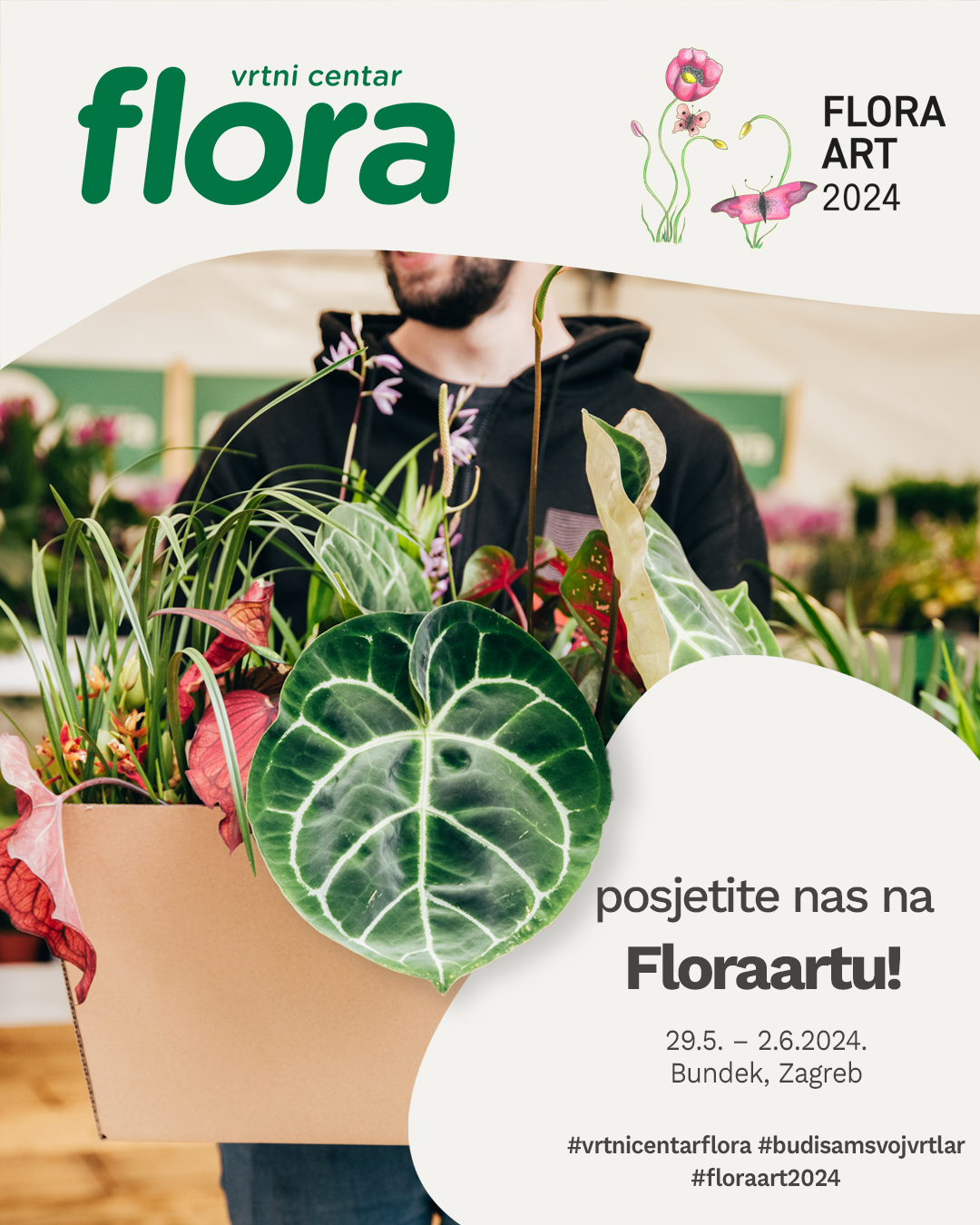 Vidimo se na Floraartu 2024.! | Vrtni centar Flora